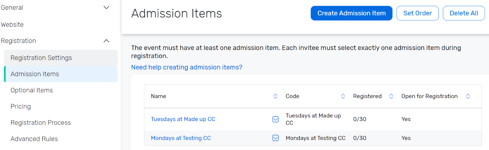 CVENT; Event set up and management using new Registration (Flex ...