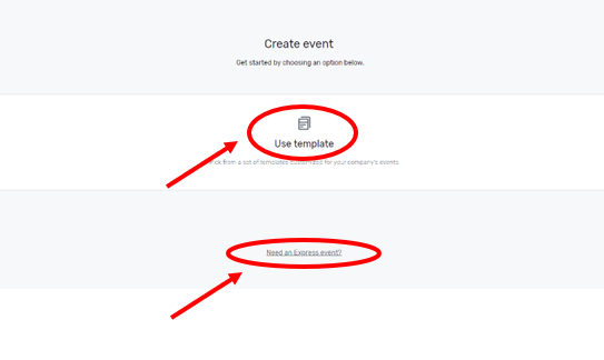 CVENT; How to set up an event – Coach Education