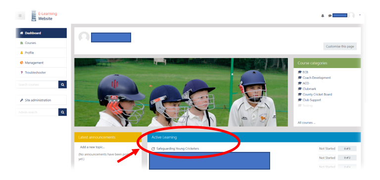 E-Learning; How do I login? – Coach Education